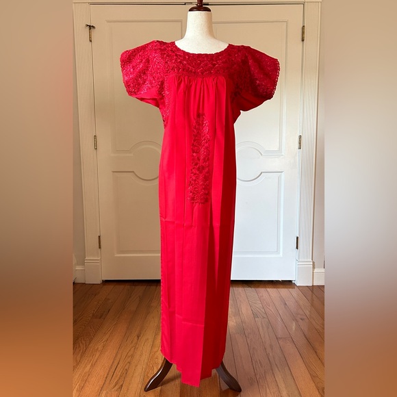 New. Handmade | Dresses | San Antonino Maxi Dressoaxaca Mexican ...